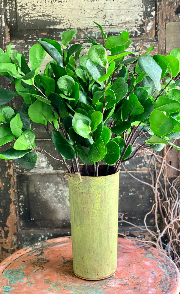 Faux Fiddle Leaf Fig Spray - Crested Perch